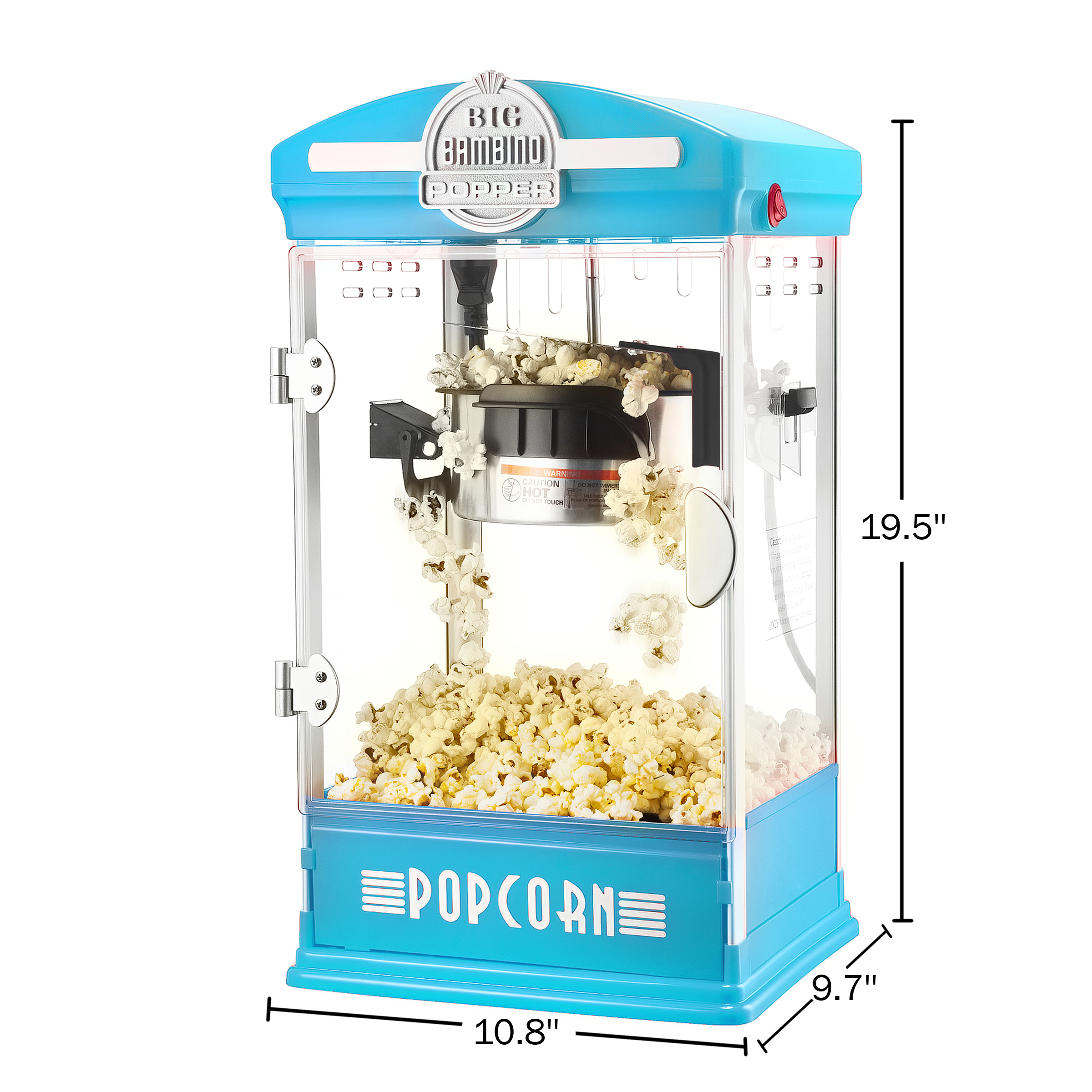 Counter Top Retro Style 4 Ounce Home Big Popcorn Machine | eBay